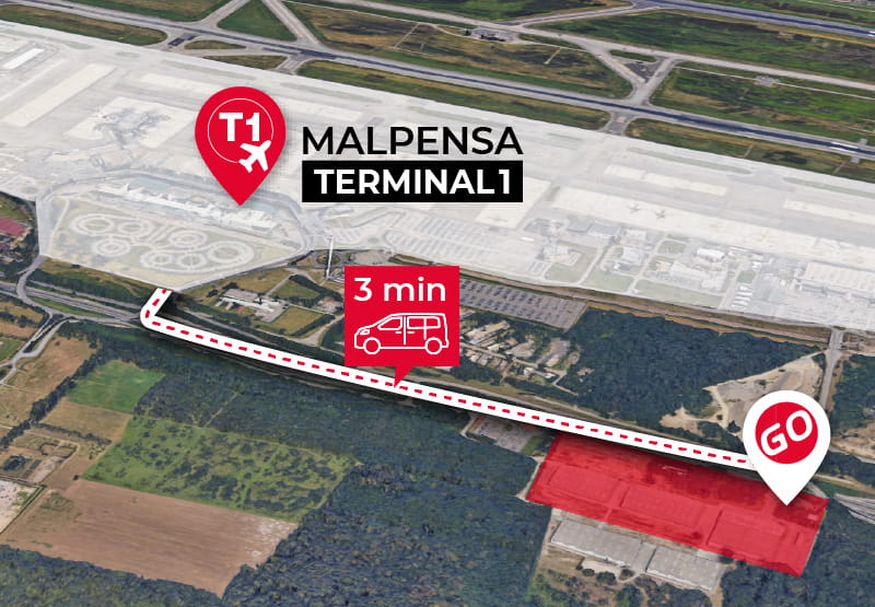 Parcheggio Malpensa Terminal 1 | ParkinGO